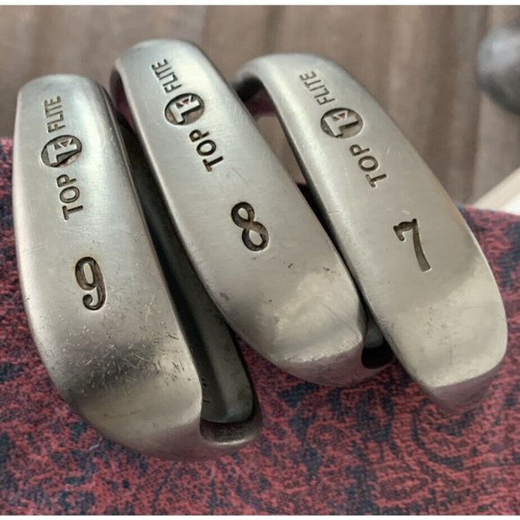 Top Flite | Games | Top Flite Pro Response 789 Irons Hyper Steel Shaft ...